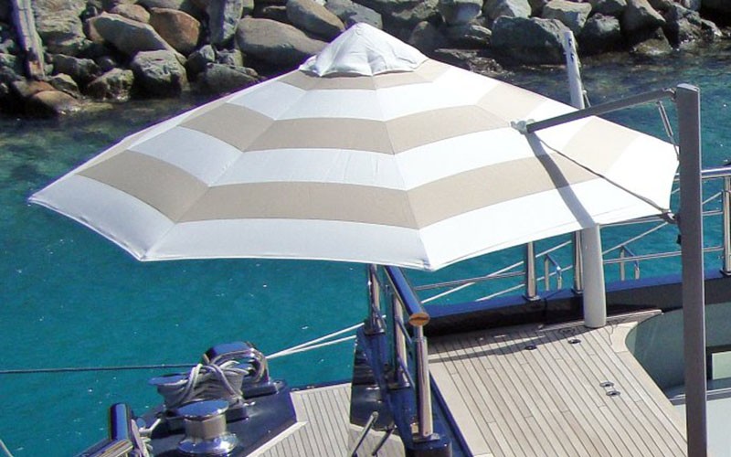 Parasols Solero® pour bateaux | parasol pour yachts